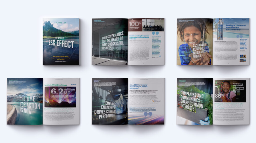 Apollo: an ESG Report Design & Branding Case Study